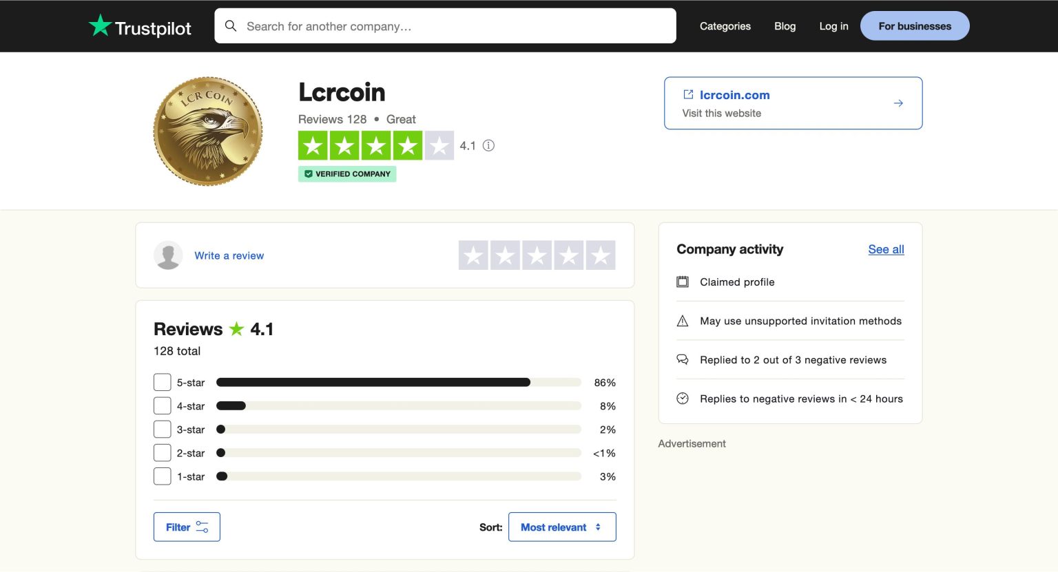 LCR Coin Review 2025 | Morss Global Finance